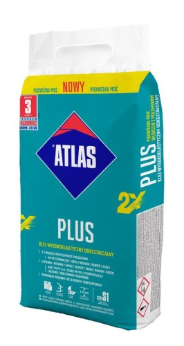 ATLAS PLUS KLEJ DO PŁYTEK 10KG C2TE S1 Specjalistyczna Chemia Budowlana ...